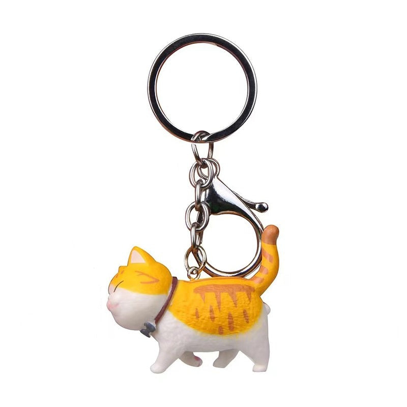 Cat Keychain 3D Print
